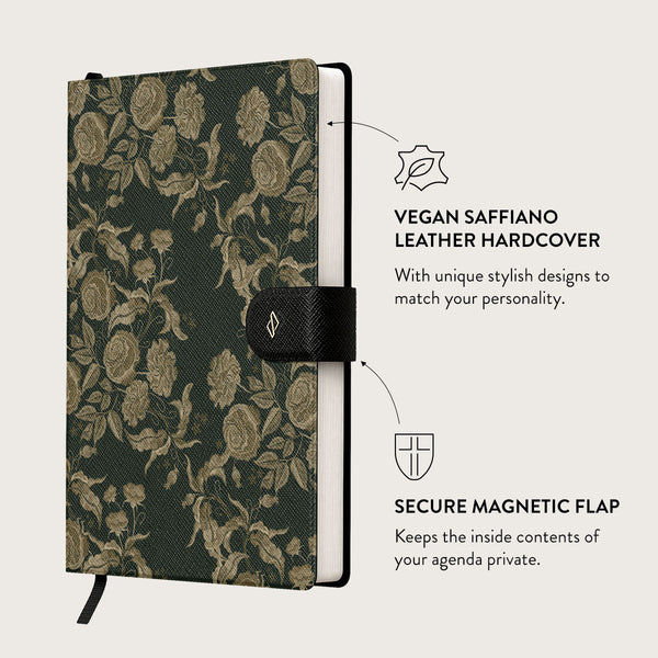 Destiny - Saffiano Leather Journal Notebook | BURGA