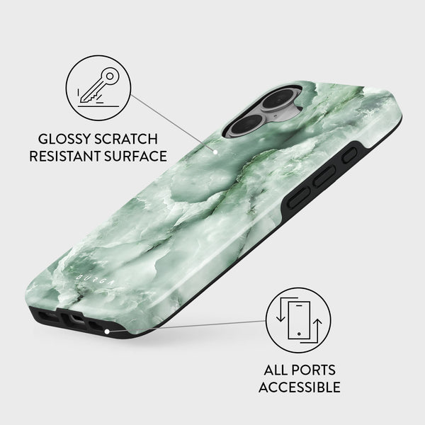 Pistachio Cheesecake - Green iPhone 16 Case | BURGA